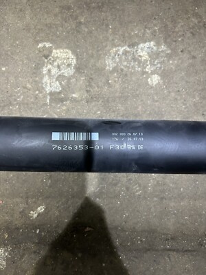 BMW 320i 328i F30 XDRIVE REAR DRIVE SHAFT DRIVESHAFT PROPELLER OEM 2013 ...