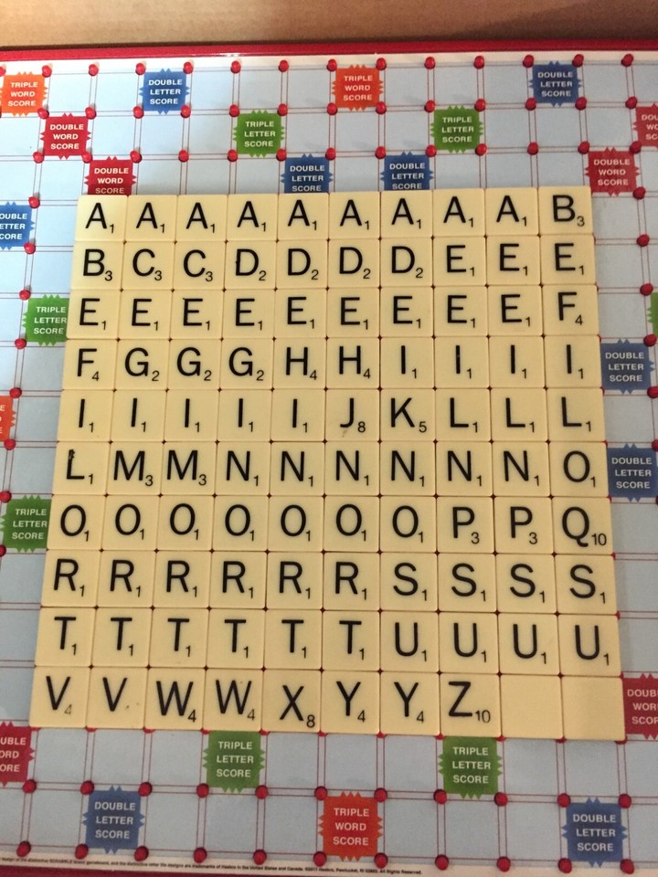 Scrabble Tile Lock Game Replacement Letter Tiles You Pick #1143 Free ...