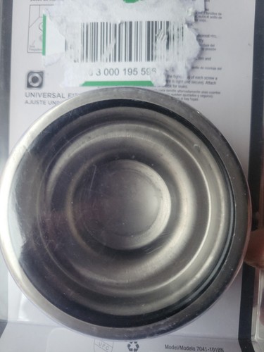 GLACIER BAY 1001966397 GARBAGE DISPOSAL RIM & STOPPER-BRUSHED NICKEL ...