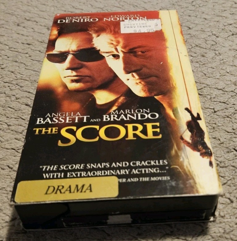 The Score 2001 VHS Tested Plays | eBay