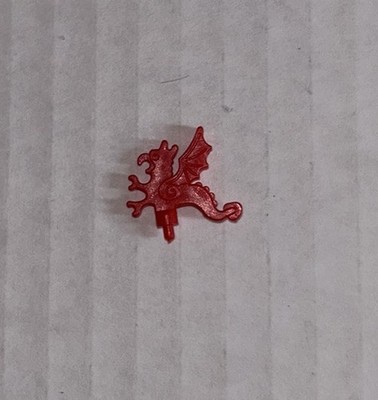 Lego Castle Knight Red Dragon Plume for Helmet Vintage Part Piece | eBay