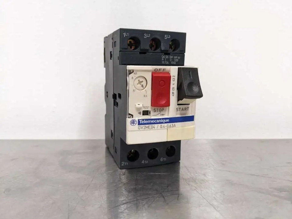 Telemecanique GV2ME04 Motor Circuit Breaker 0.4-0.63A | eBay