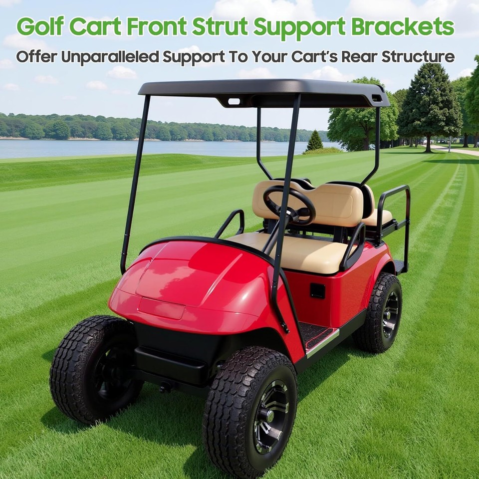 Golf Cart Front Strut Roof Top Support Windshield Frame for EZGO TXT ...