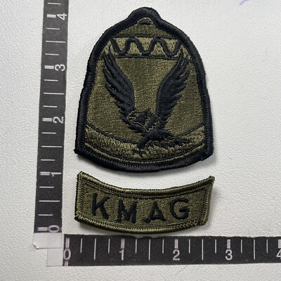 United States Army Patch KOREAN MILITARY ADVISORY GROUP + Tab KMAG ...