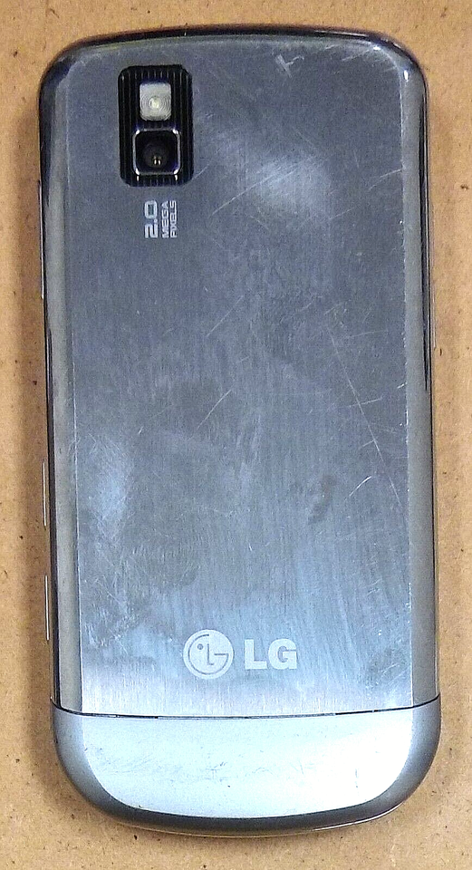LG Shine 2 II GD710 - Silver ( AT&T ) Super Rare Cellular Slider Phone ...