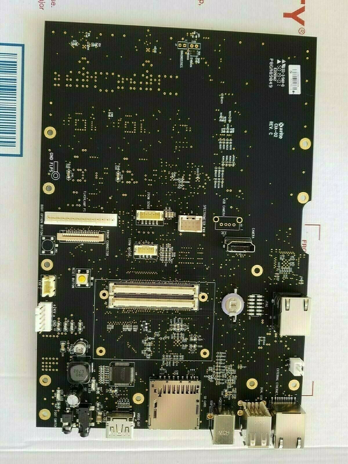 X-RITE CIA-02---SS-3 94V-0 E229342 P8GA89049 CIRCUIT BOARD ---S019-01 ...