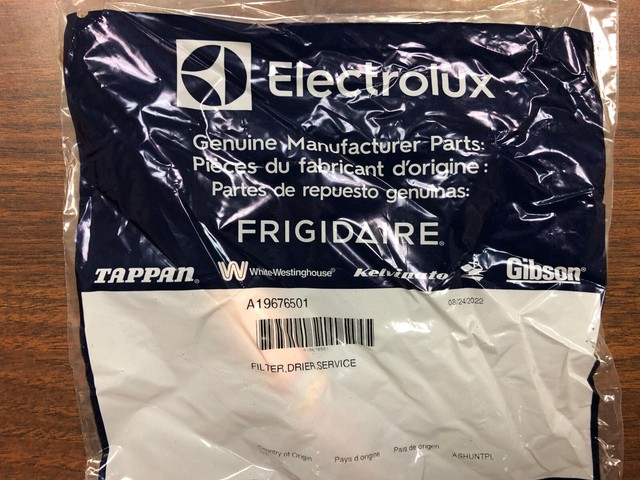 Genuine OEM Electrolux Frigidaire Filter Drier Service A19676501 for ...