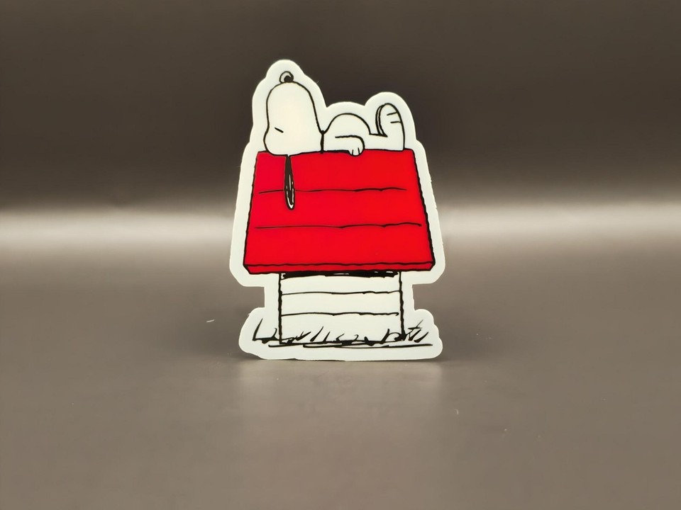 The Peanuts Vinyl Stickers Snoopy Charlie Brown Woodstock Lucy Cartoon ...