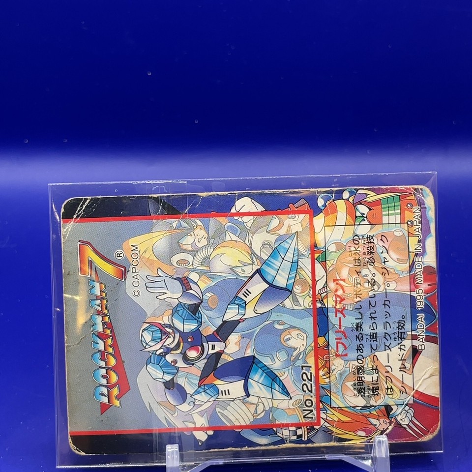 Freeze Cracker - Mega Man 7 Rock Man CG Capcom 1995 Japan #001 | eBay