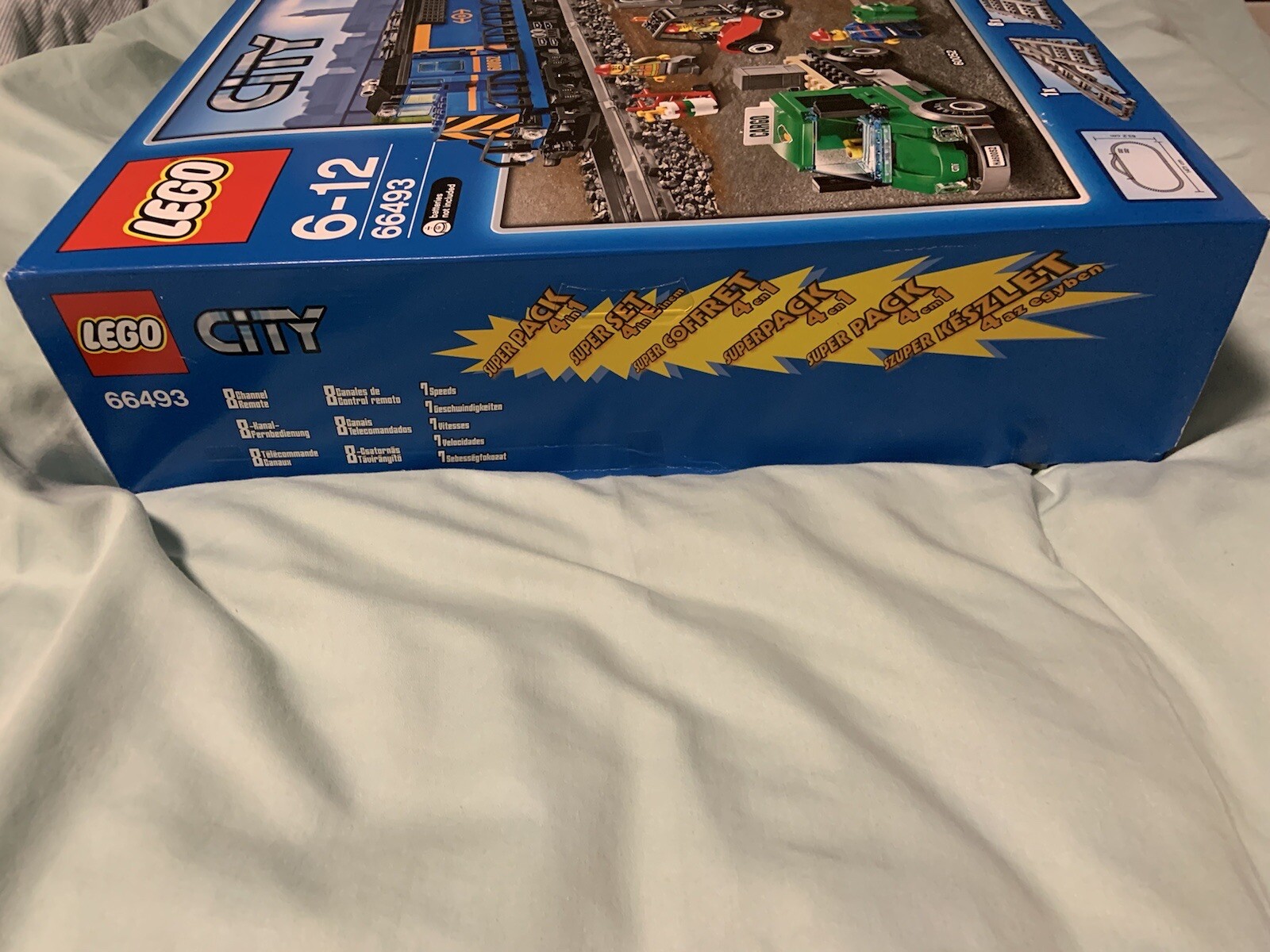LEGO City 66493 City 4in1 Freight Train Superpack 60052 60050 7895 7499 ...