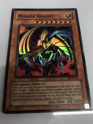 Yu-Gi-Oh! - Mirage Knight - DCR-018 Secret Rare LP | eBay
