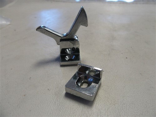 PERKO CHROME PLATED ZINC STAINLESS SPRING ELBOW CATCH LATCH 1056 SET OF ...