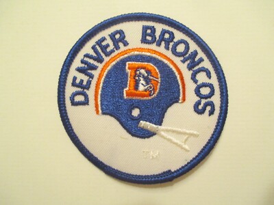 Denver Broncos Patch NFL Football Vintage Sew On Free shipping Patches ...