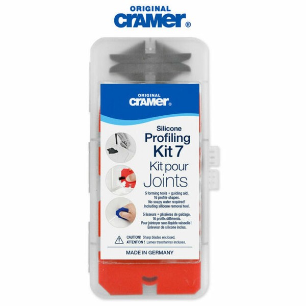 Original Cramer Fugi 7 Piece Grouting & Silicone Profiling & Applicator ...