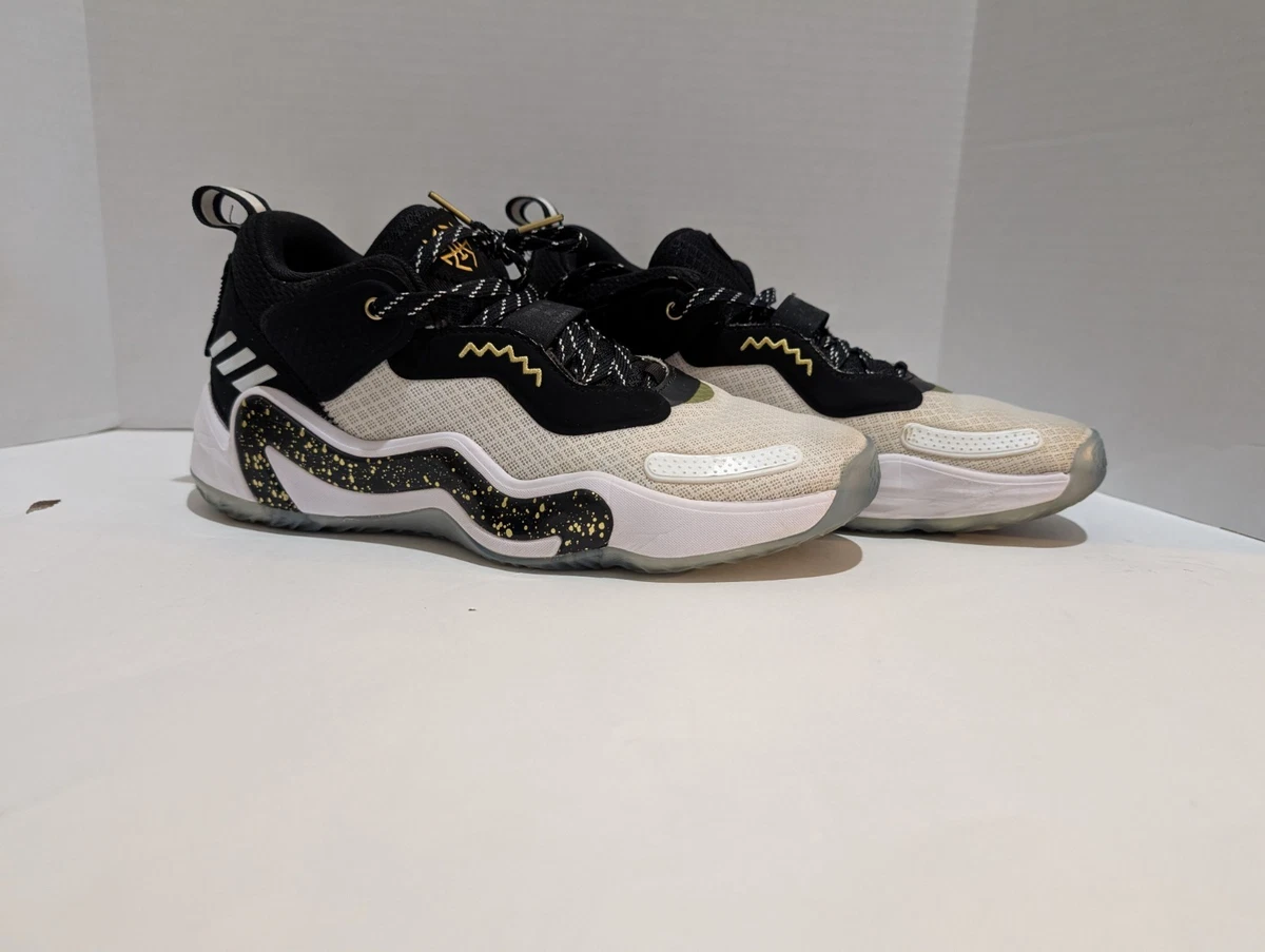 adidas D.O.N. Issue #3 White Gold Metallic for Sale | Authenticity