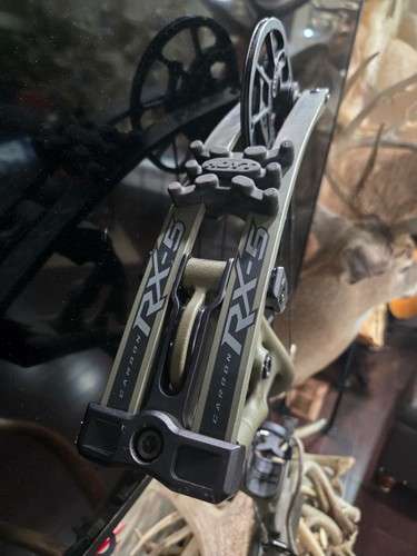 Hoyt RX5 Carbon 50-60# Redworks With Hamskea Rest | eBay