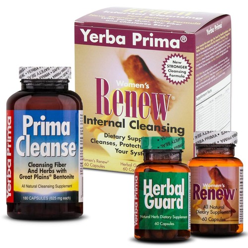 Yerba Prima Women's Renew Internal Cleansing Program - 30 Day Program ...