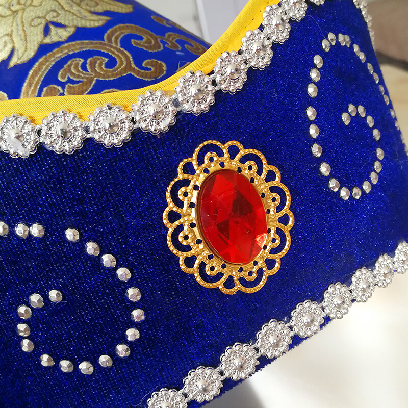 Steepletop Mongolian Hats Adults Festival Performance Cap Mongolia ...