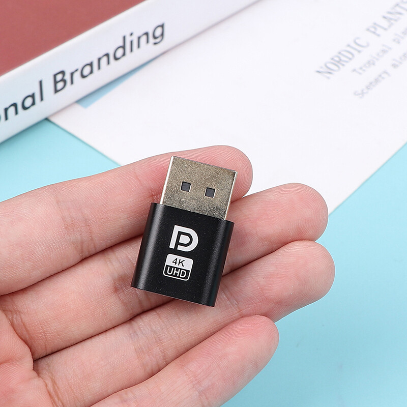 4K Displayport Dummy Plug DP Virtual Display Adapter Desktop ...