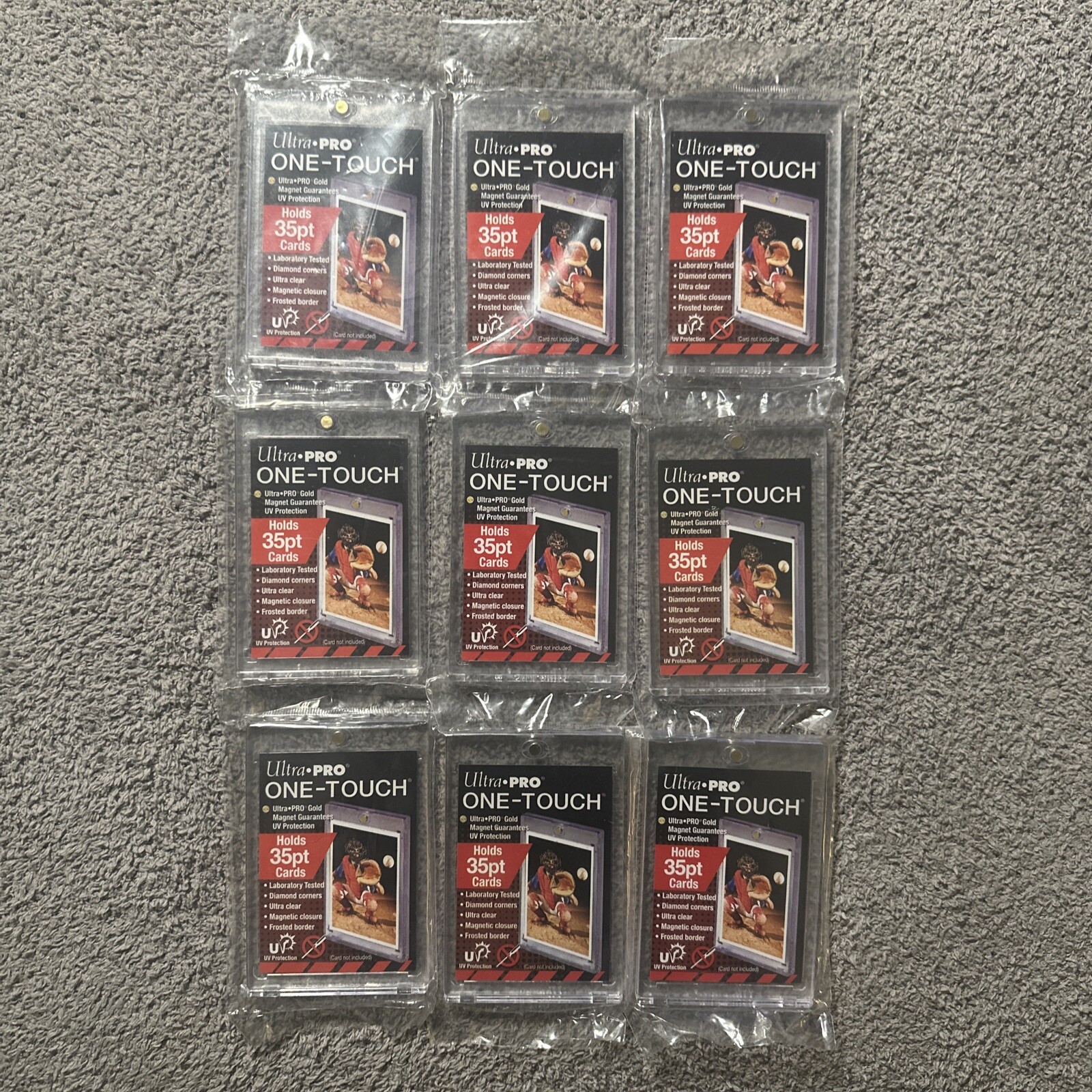 Ultra Pro One-Touch Magnetic Card Holder 35pt Point Lot of 9 ...