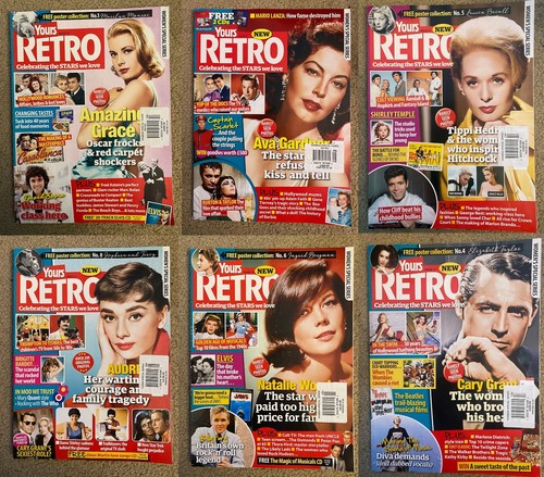 NEW Magazine: Yours Retro: YOU CHOOSE: vintage celebrity Hollywood, fan ...