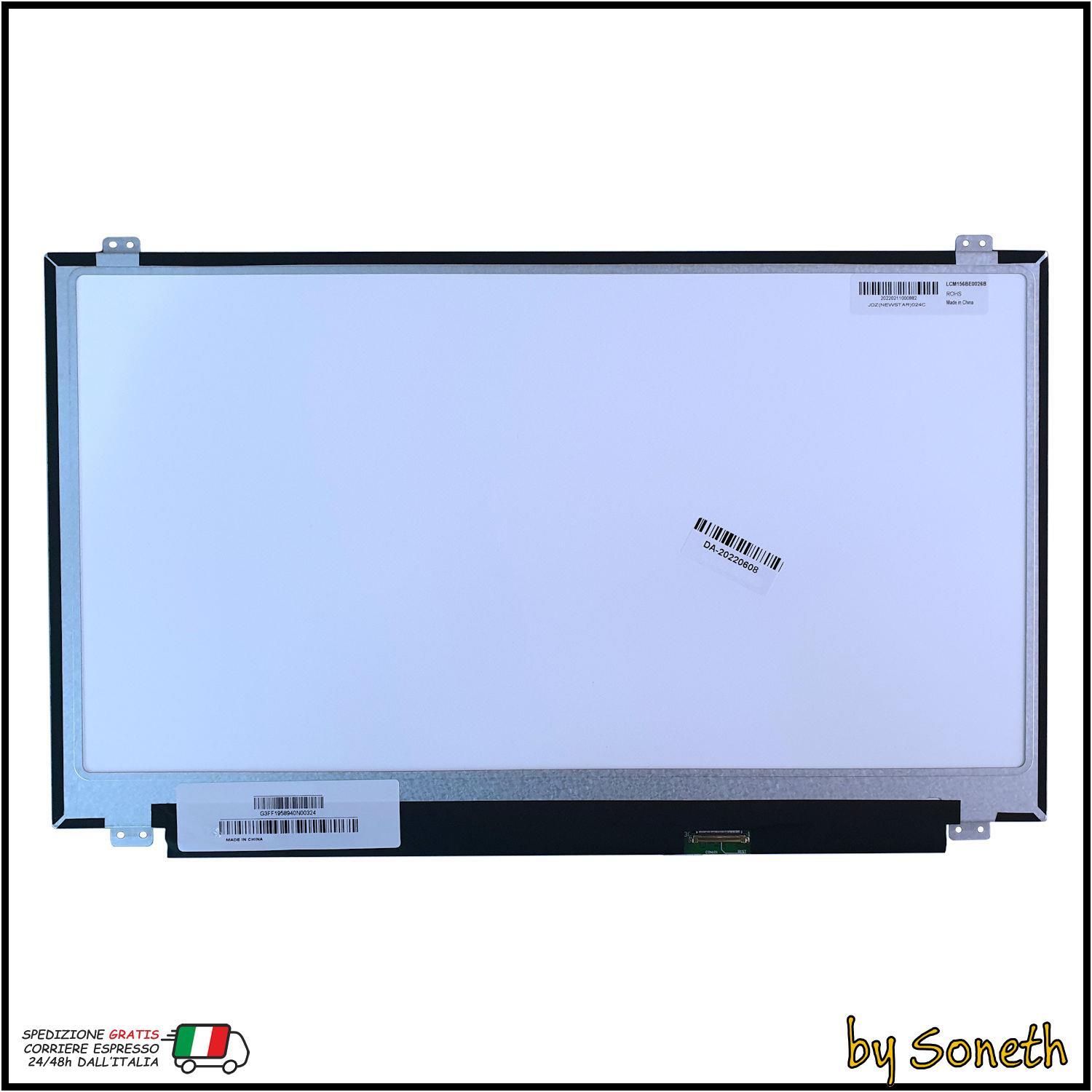 LCD DISPLAY SCHERMO FULL HD PER HP 250 G5, 250 G6, 250 G7, 250 G8 | eBay