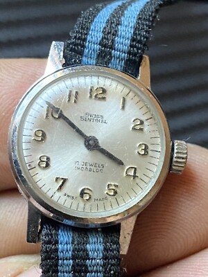 Swiss Sentinel Ladies Watch 17jewels Winding Up Swiss Made | eBay