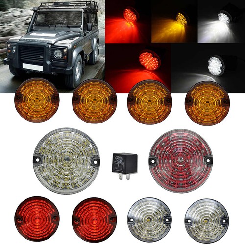 10pcs LED Rear Tail Light Lamp For Land Rover Defender 90 110 L316 1990 ...