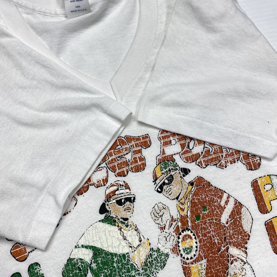 Vtg Street Posse Mens T-Shirt M White Gang Unity Pride Graphic Thug ...