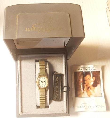 Vintage Sarah Coventry Ladies Watch W/ Box | eBay