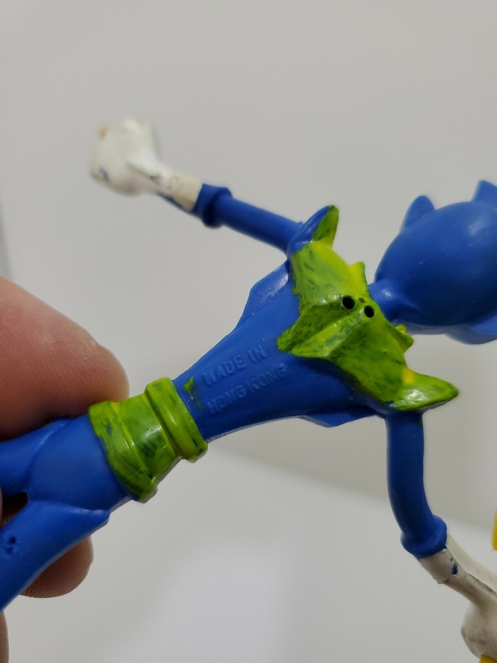 Vintage 1960s? Space Alien Novelty Bendy Rubber Toy Figure HONG KONG 5 ...