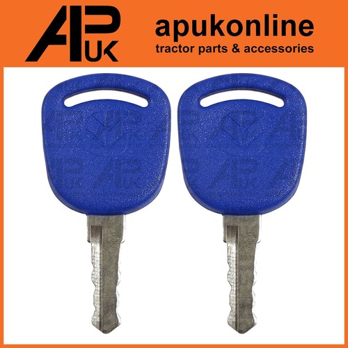 2 Ignition Switch Key for Ford New Holland T5030 T5040 T5050 T5060 ...