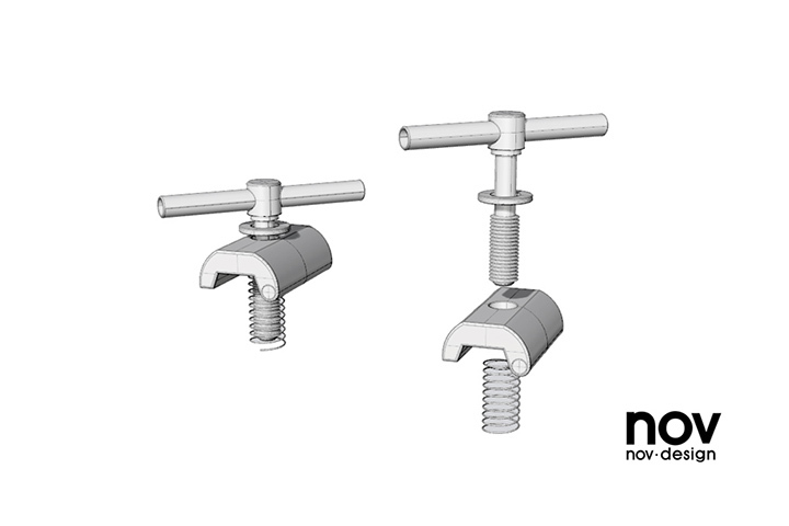 nov Titanium+Carbon easy shell Clamps Lever series v.2.0 / for Brompton ...