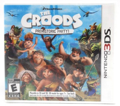 The Croods: Prehistoric Party! (Nintendo 3DS, 2013) Brand New Factory ...