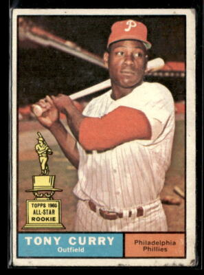 1961 Topps #262 Tony Curry VG/G | eBay