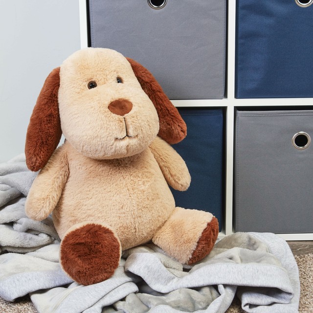 Spark Create Imagine 15" Brown Black Puppy Dog Plush Stuffed Animal ...