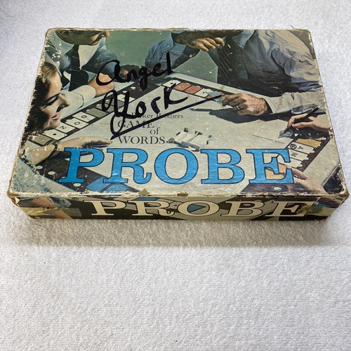 PROBE Parker Brothers Board Game Of Words Vintage 1964 Complete and ...