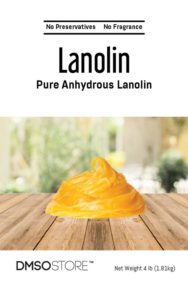 LANOLIN 4 lbs. USP Grade Anhydrous Un Refined 100% Pure Skin ...