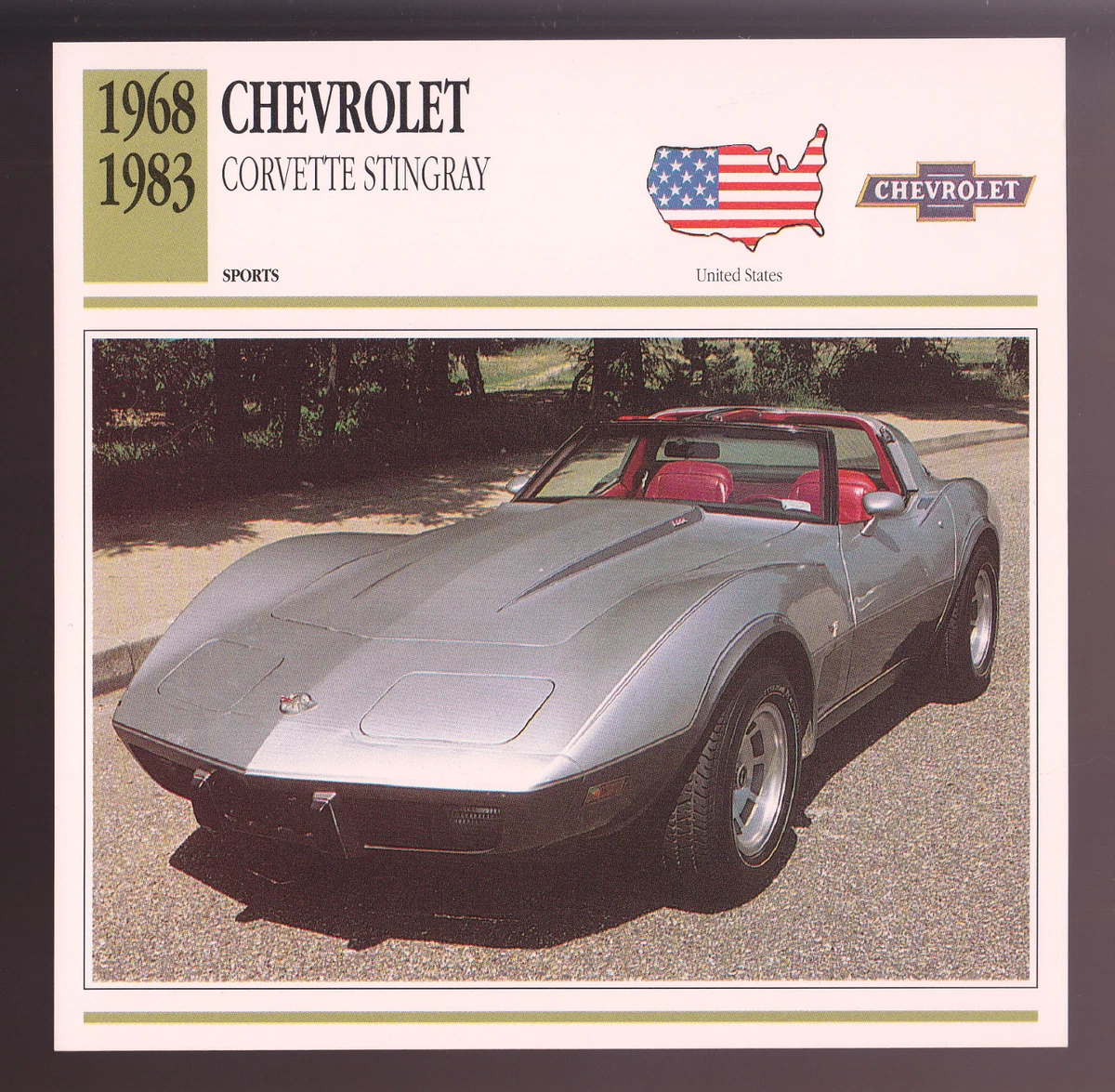Corvette Stingray 1983