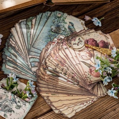 Home Craft Paper Vintage Materials Nostalgia Planner Planning ...