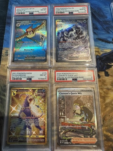 Pokémon Card LOT PSA 10 Chien-Pao 261/193 Charizard ex 199/165 (8 Cards ...