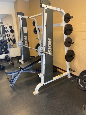 Hoist Plate Loaded Smith Machine - Cleaned & Serviced | eBay