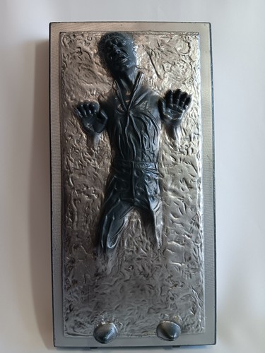 Star Wars Carbonite Block With Frozen Han Solo 1998 Hasbro | eBay