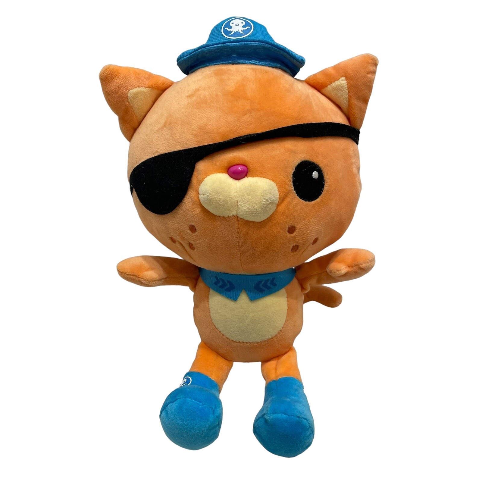 Octonauts Crew Above & Beyond Kwazii Plush Stuffed Netflix Orange Cat 8 ...