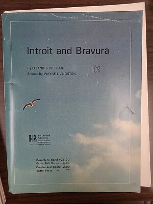 Introit and Bravura - Forsblad | eBay