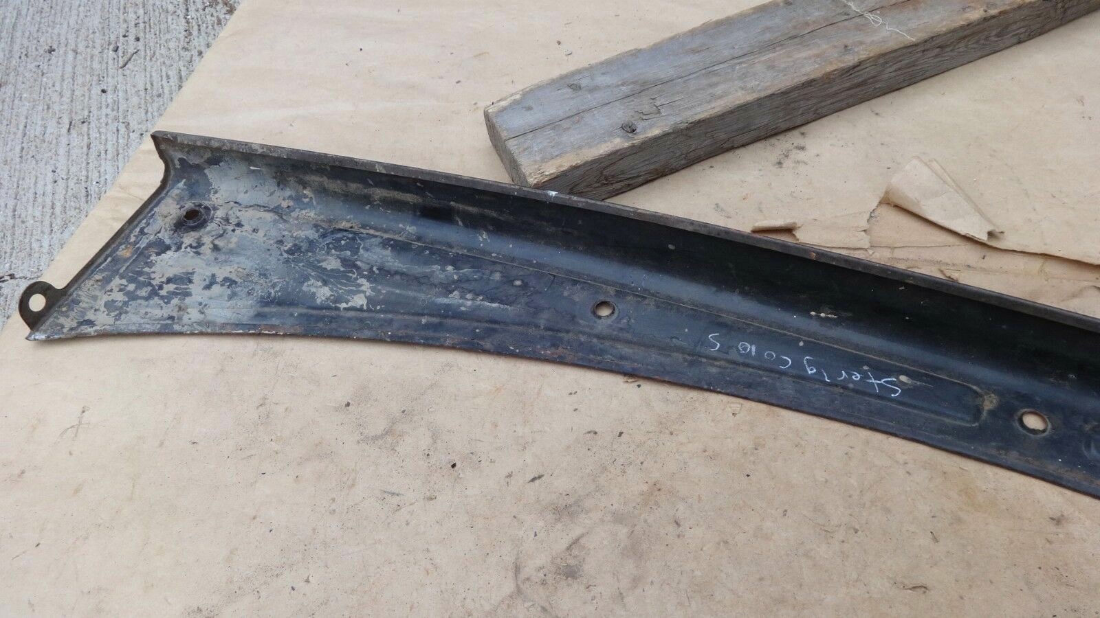 1930 1931 Model A Ford DASH RAIL Original | eBay