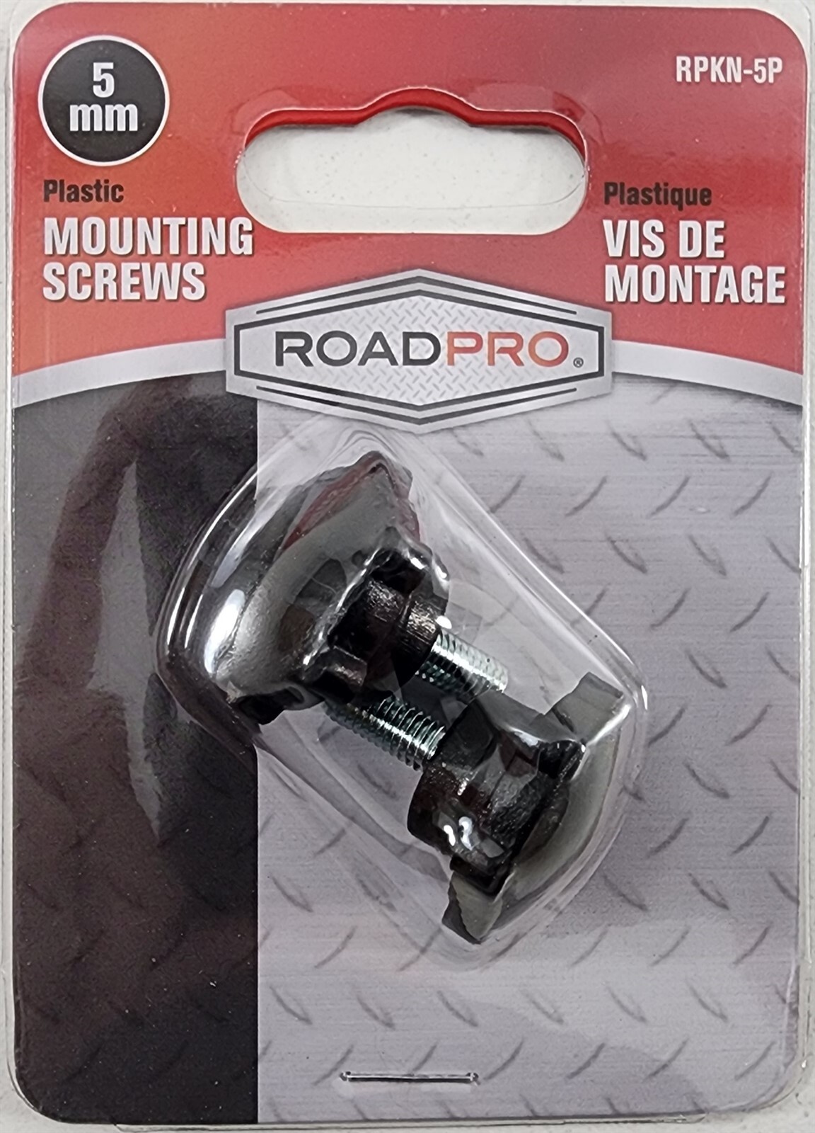 Roadpro RPKN-5P CB Radio OEM Plastic BLACK 5mm Thread Replacement Knobs ...