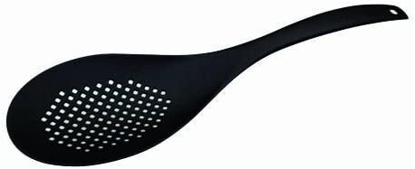 Suncraft GF-06B Strainer Spoon Glass Fiber Nylon Dishwasher Safe Black ...