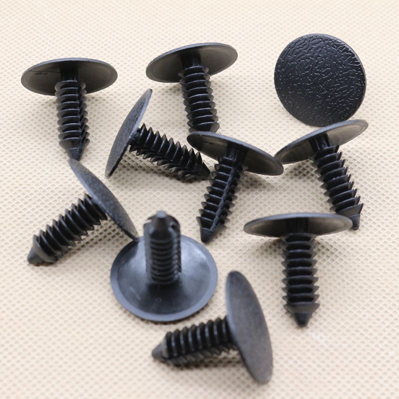 10Pcs Kick Plate Clips Retainer Fastener Rivet For Ford N807535S ...