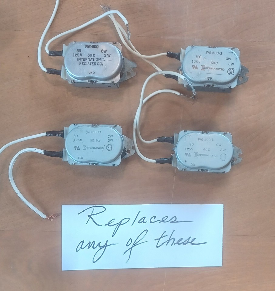 Kit Cat Clock Motor NEW Synchron 30rpm Made in USA Fits 1940s thru ...